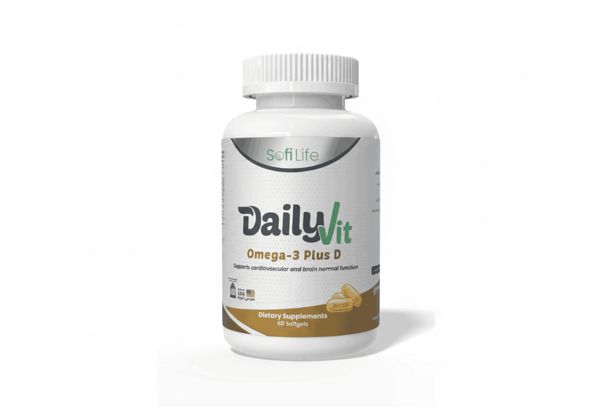 Sofi Life Omega-3 Plus Vitamin D 60 Tablets – Mai Pharmacy